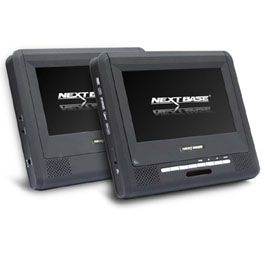 Nextbase SDV47-AM Dual Screen Portable DVD Speler - Ladago.nl